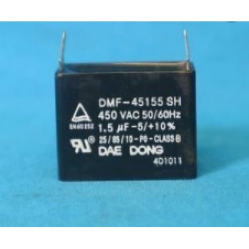 DMF 45155 SH 450V AC 50/60HZ, 1.5 MF -5/+10% 25/85/10-P0 - Class B ...