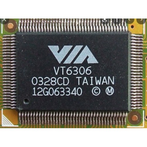 VT6306 VIA QFP128