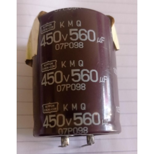 450V560UF RUBYCON 35X35mm