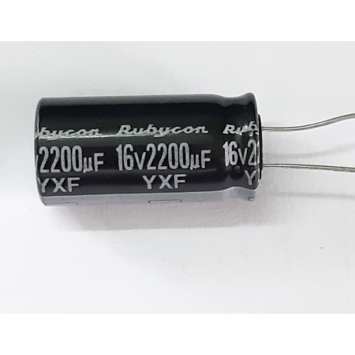 2200UF 16V YXF DIP RUBYCON