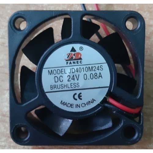 JD4010M24S FAN 24VDC. 0.08A